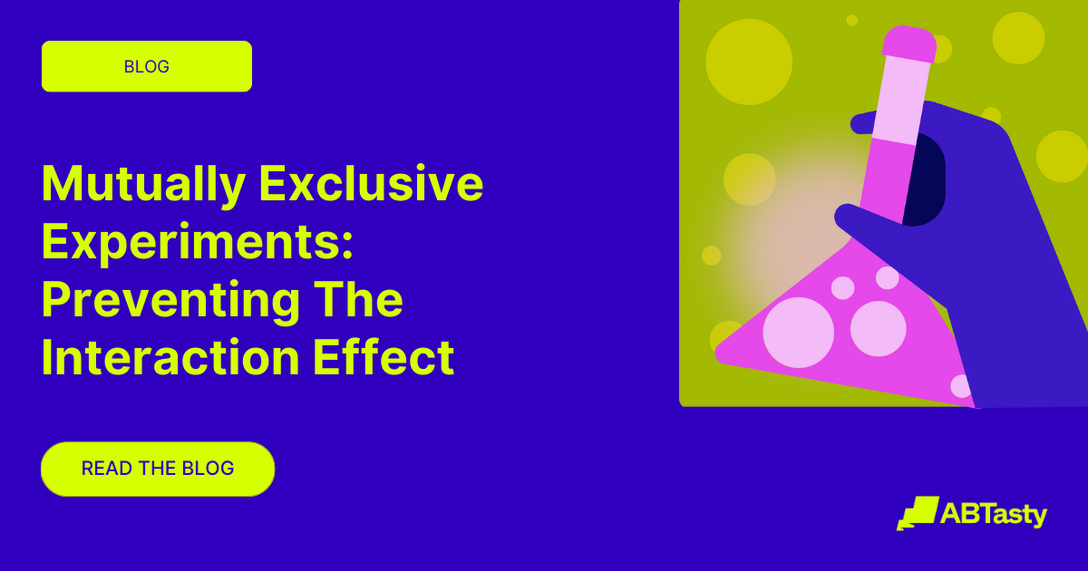 Mutually Exclusive Experiments: Preventing the Interaction Effect